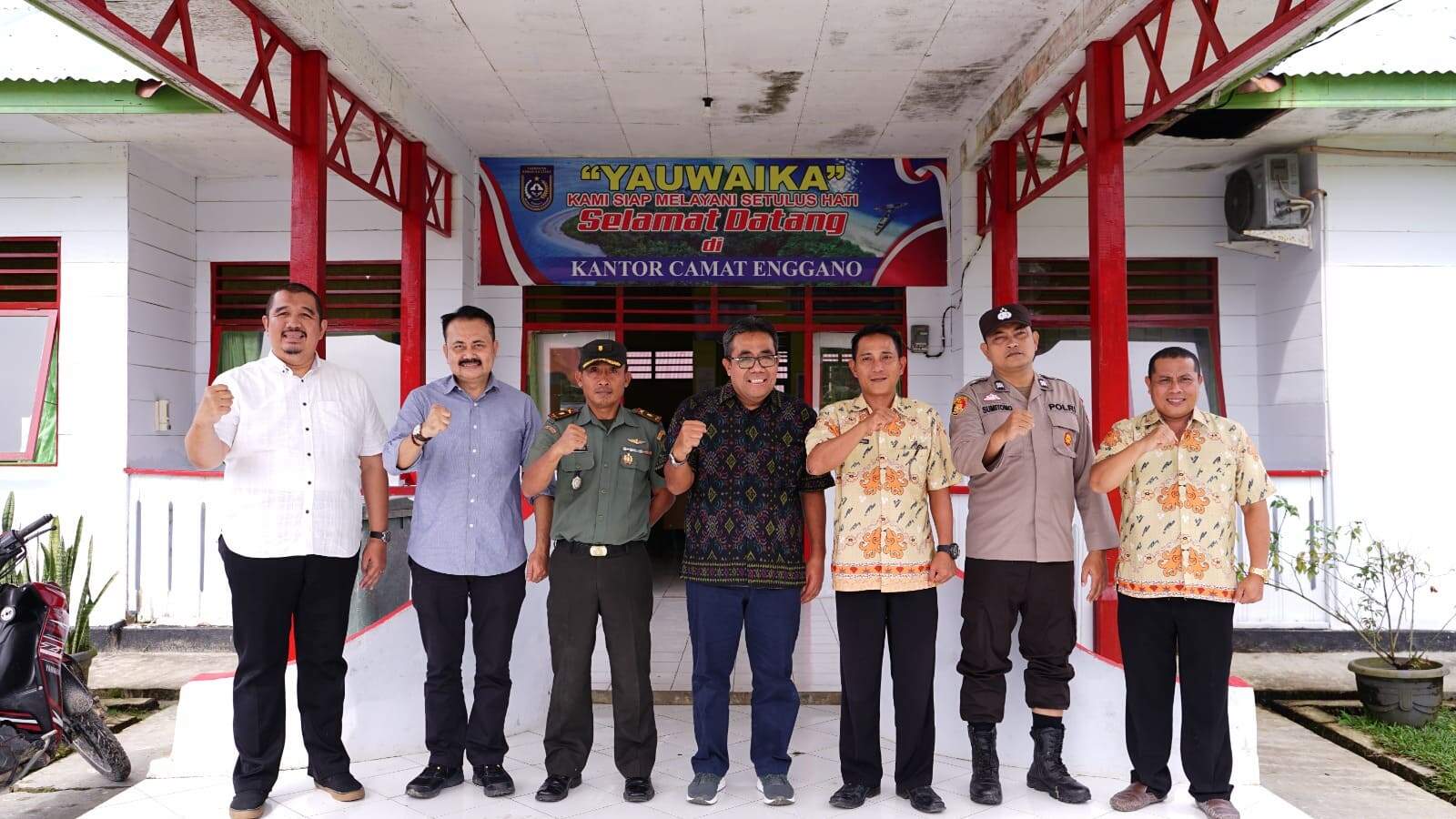 Kanwil DJP Bengkulu-Lampung Kunjungi Kantor Camat Enggano | Direktorat Jenderal Pajak