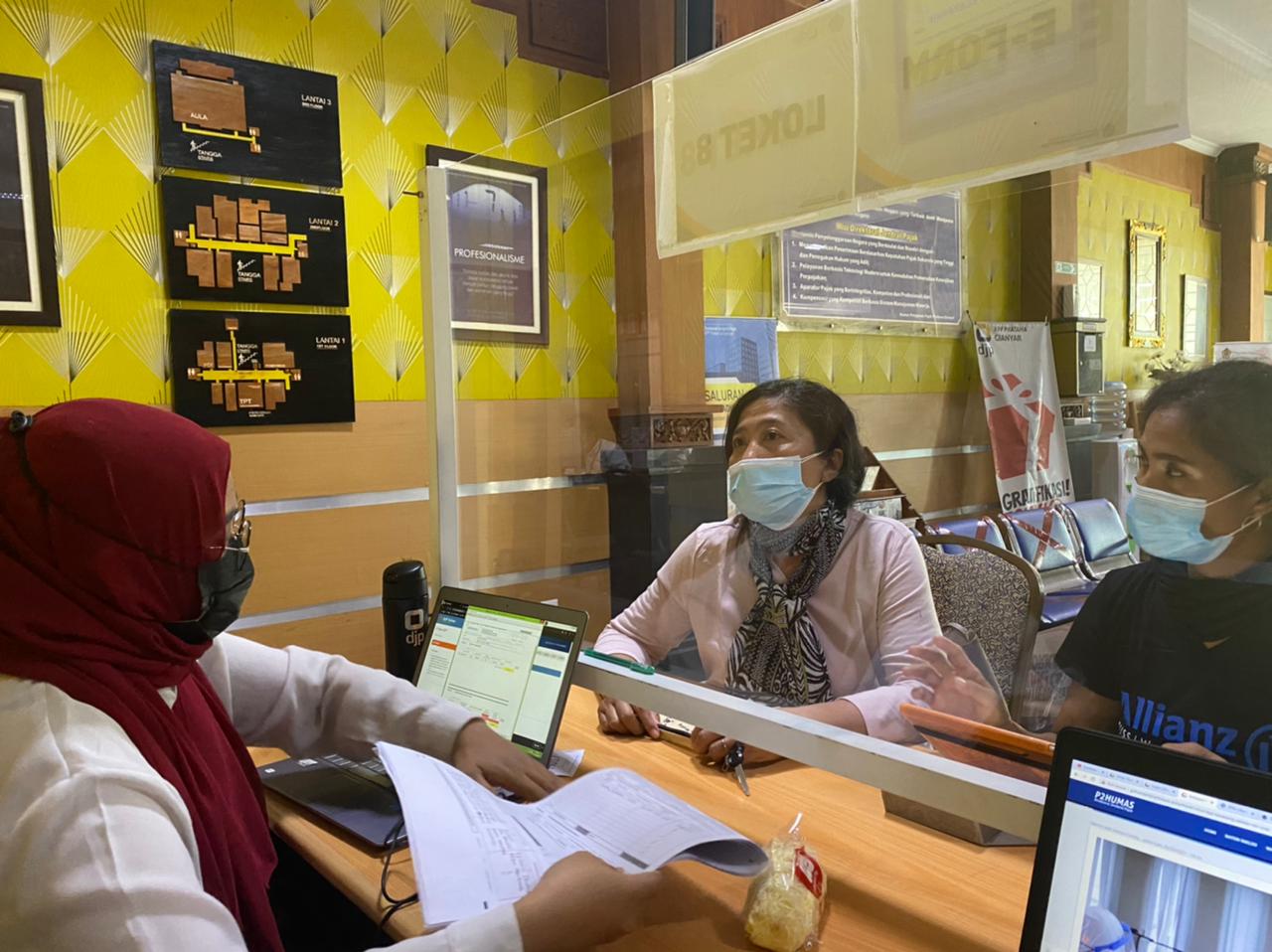 KPP Gianyar Buka Loket Pengisian SPT Tahunan dengan e-Form | Direktorat ...