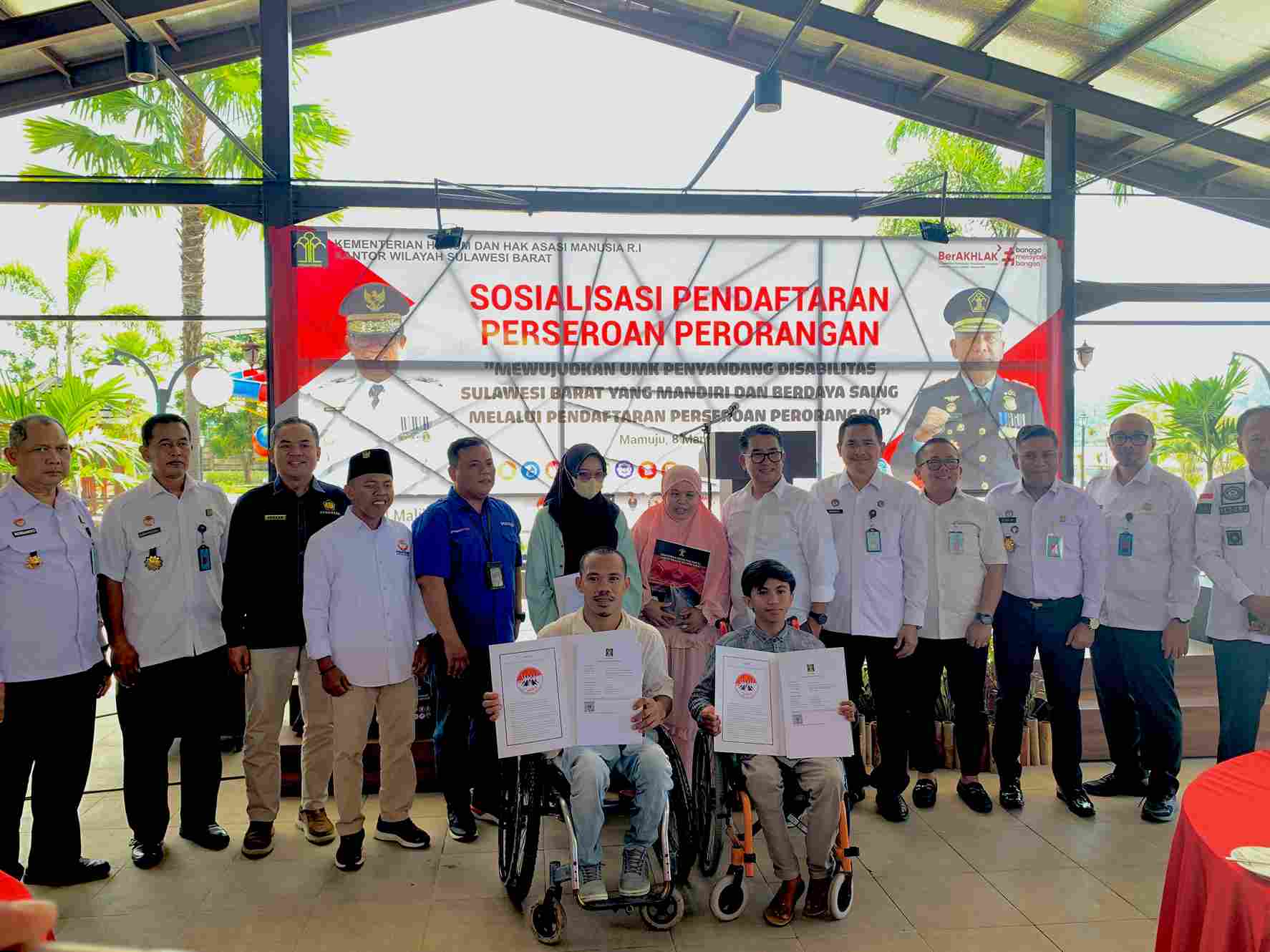 Gandeng Kemenkumham, Pajak Mamuju Sosialisasikan Pendaftaran Perseroan Perorangan | Direktorat ...