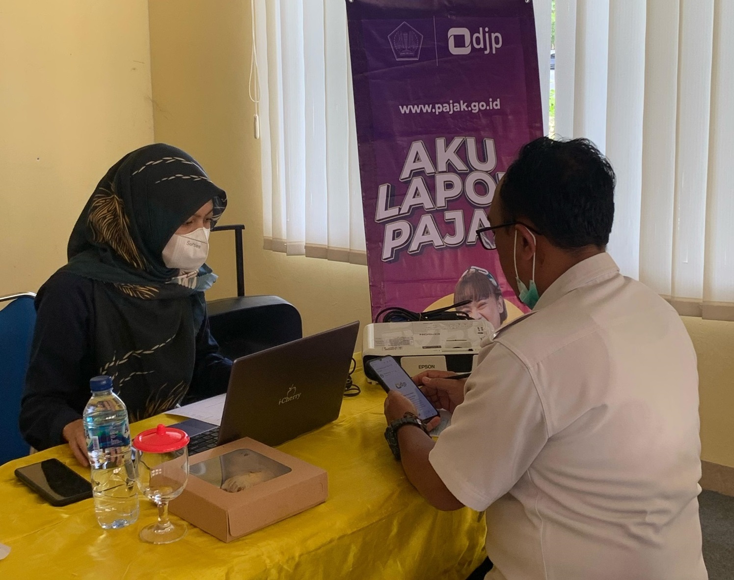 Jangkau WP, KPP Metro Hadirkan Pojok Pajak di RSUD Sukadana | Direktorat Jenderal Pajak