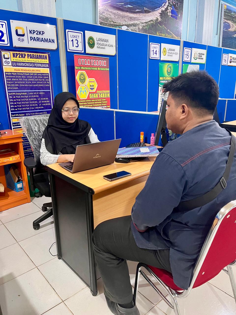 Kunjungi MPP, Wajib Pajak ini Konsultasikan Pendaftaran NPWP Bumdes | Direktorat Jenderal Pajak